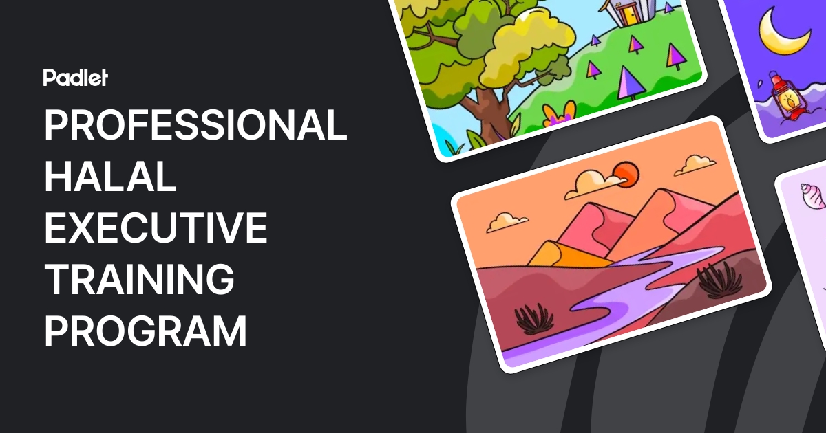 PROFESSIONAL HALAL EXECUTIVE TRAINING PROGRAM