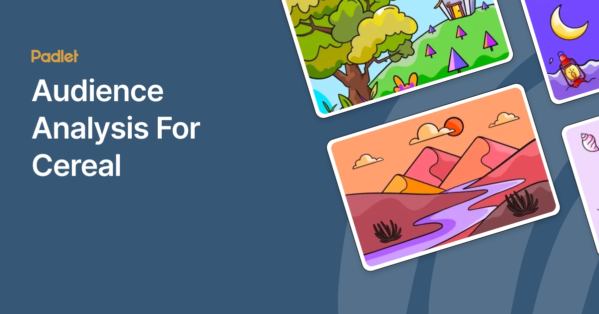 Audience Analysis For Cereal