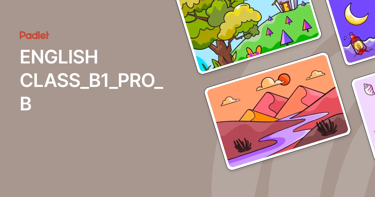 ENGLISH CLASS_B1_PRO_B