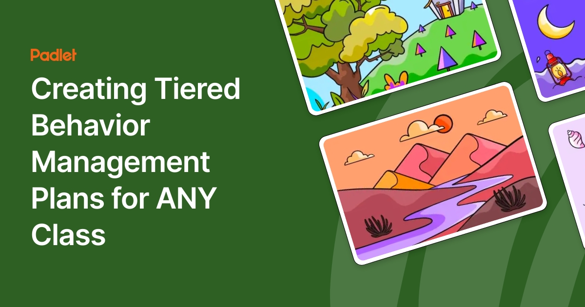 Creating Tiered Behavior Management Plans for ANY Class