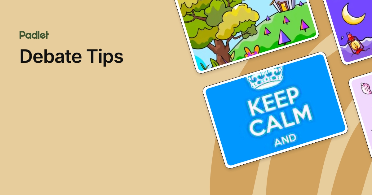 Debate Tips