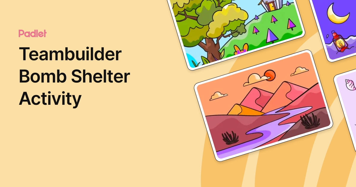 Teambuilder Bomb Shelter Activity