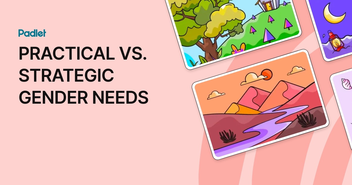 PRACTICAL VS. STRATEGIC GENDER NEEDS