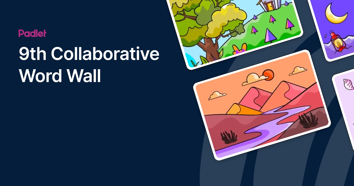 9th Collaborative Word Wall