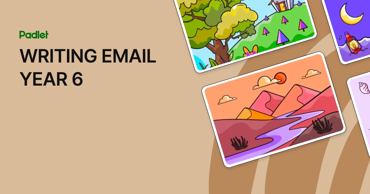 WRITING EMAIL YEAR 6
