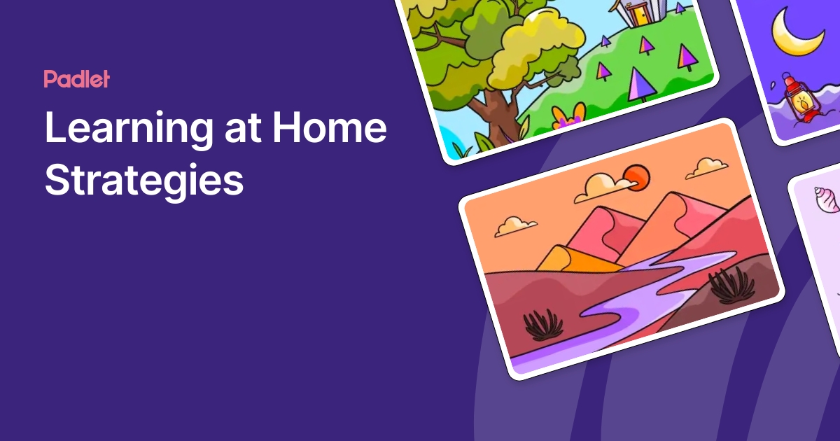 Learning at Home Strategies