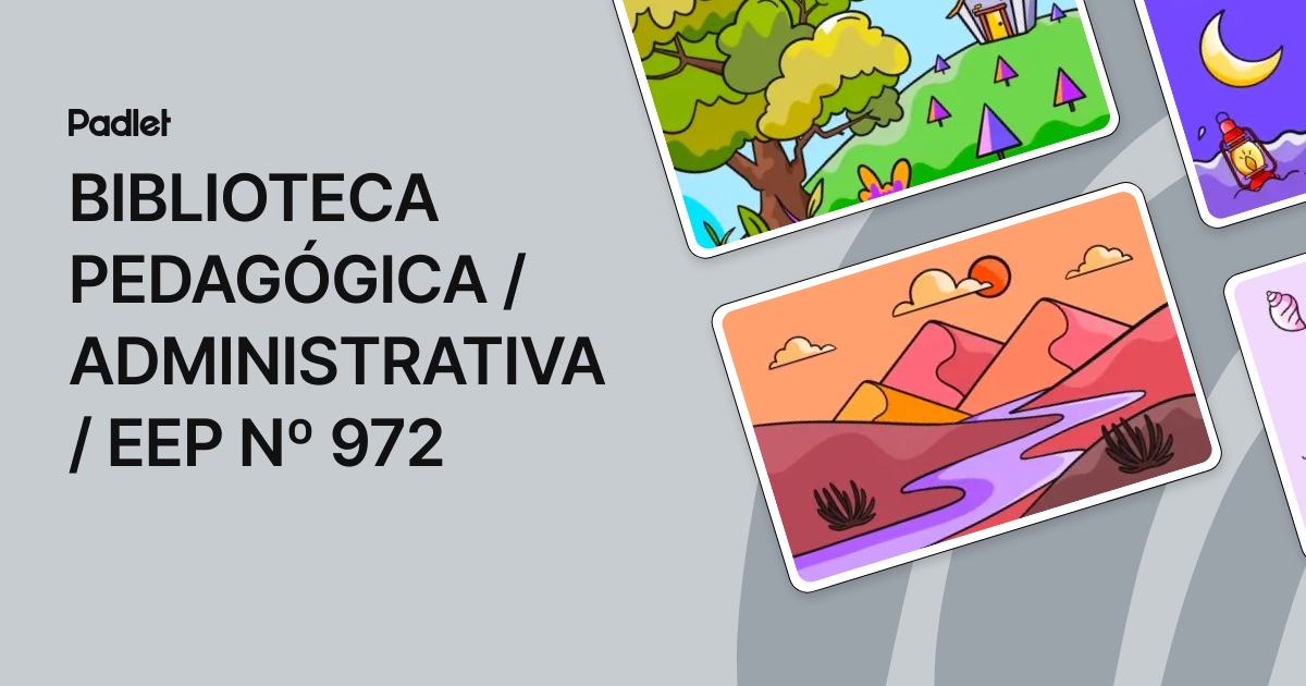 BIBLIOTECA PEDAGÓGICA / ADMINISTRATIVA/ EEP Nº 972
