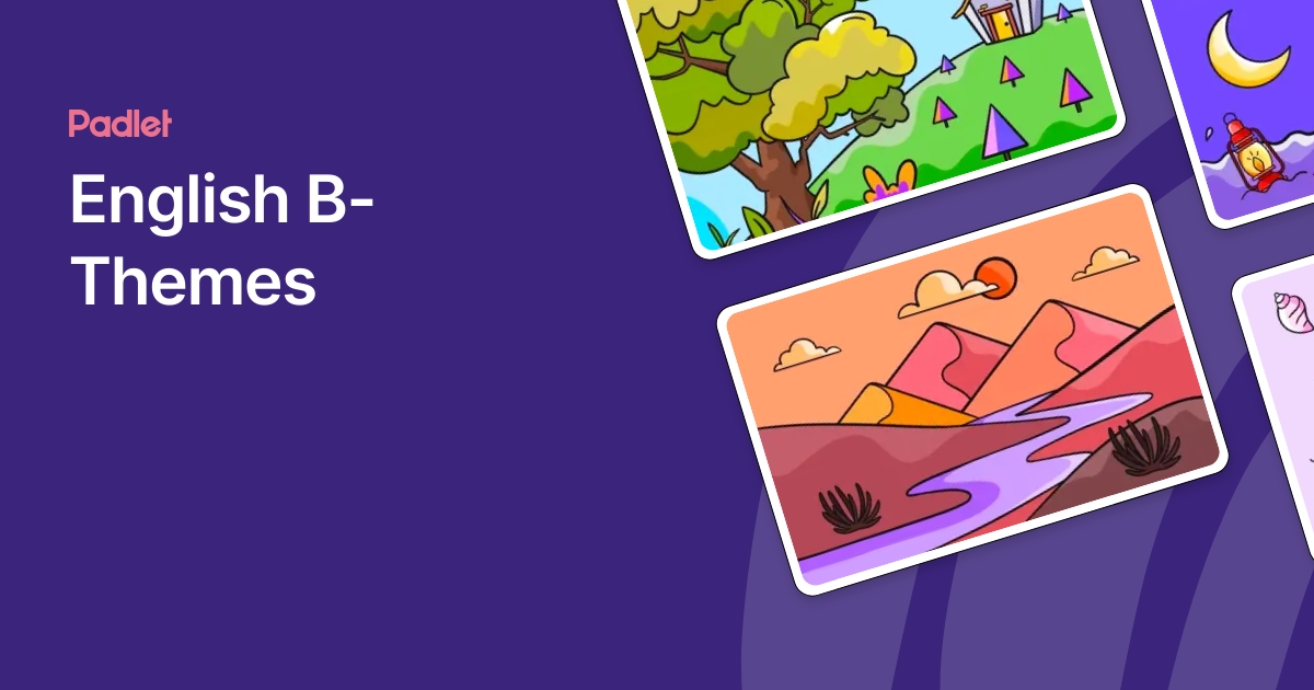 English B-Themes