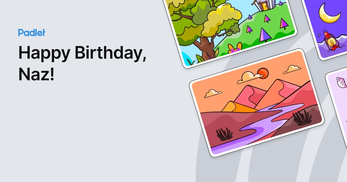 Happy Birthday, Naz!