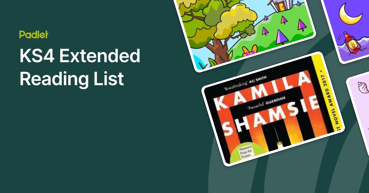 KS4 Extended Reading List