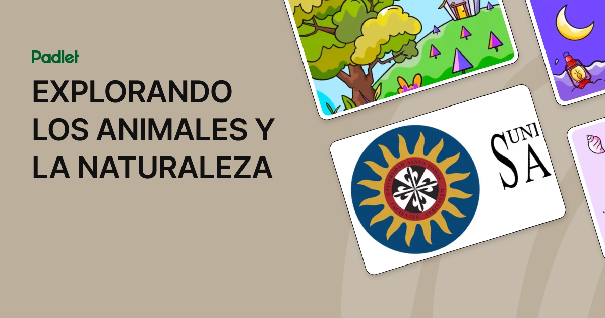 EXPLORANDO LOS ANIMALES Y LA NATURALEZA