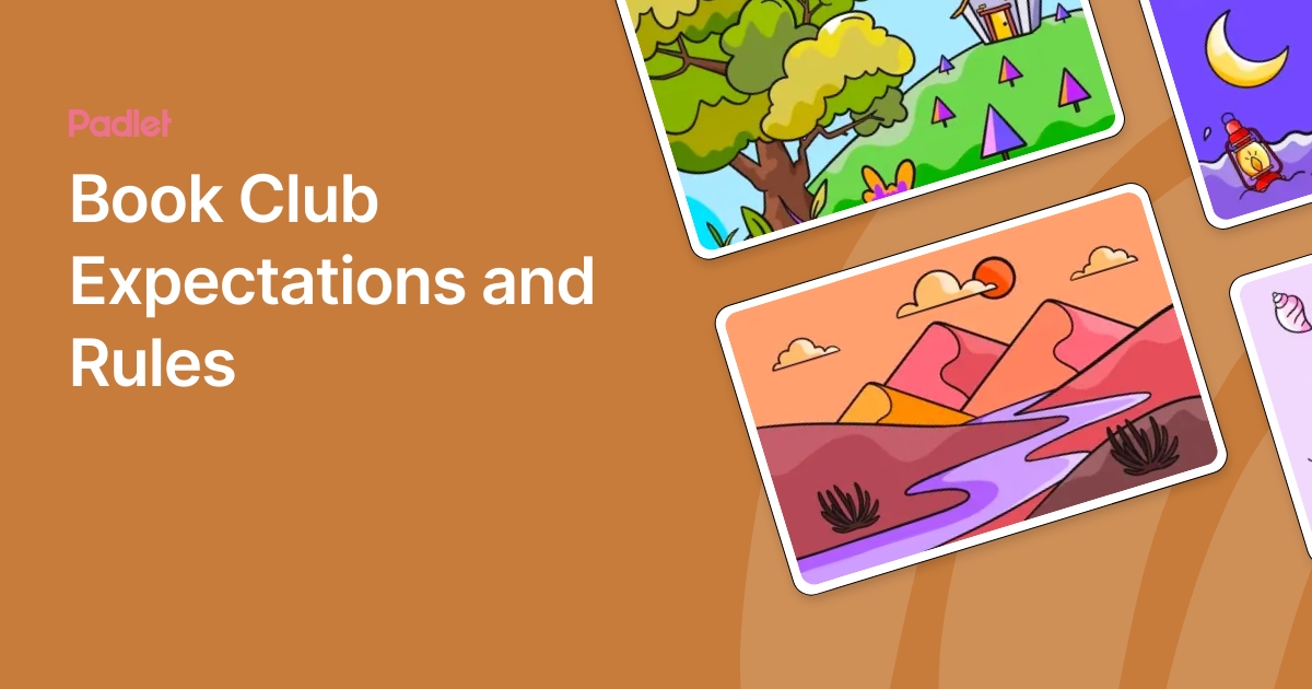 Book Club Expectations and Rules
