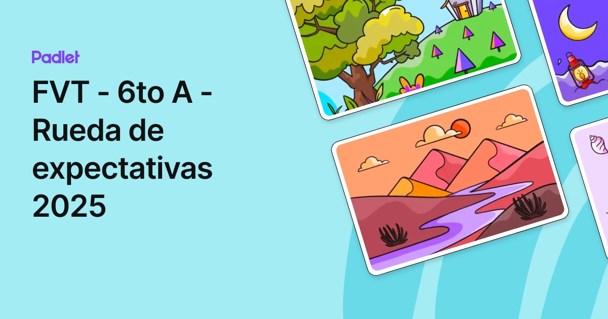 FVT - 6to A - Rueda de expectativas 2025