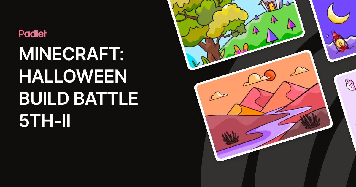 MINECRAFT: HALLOWEEN BUILD BATTLE 5TH-II