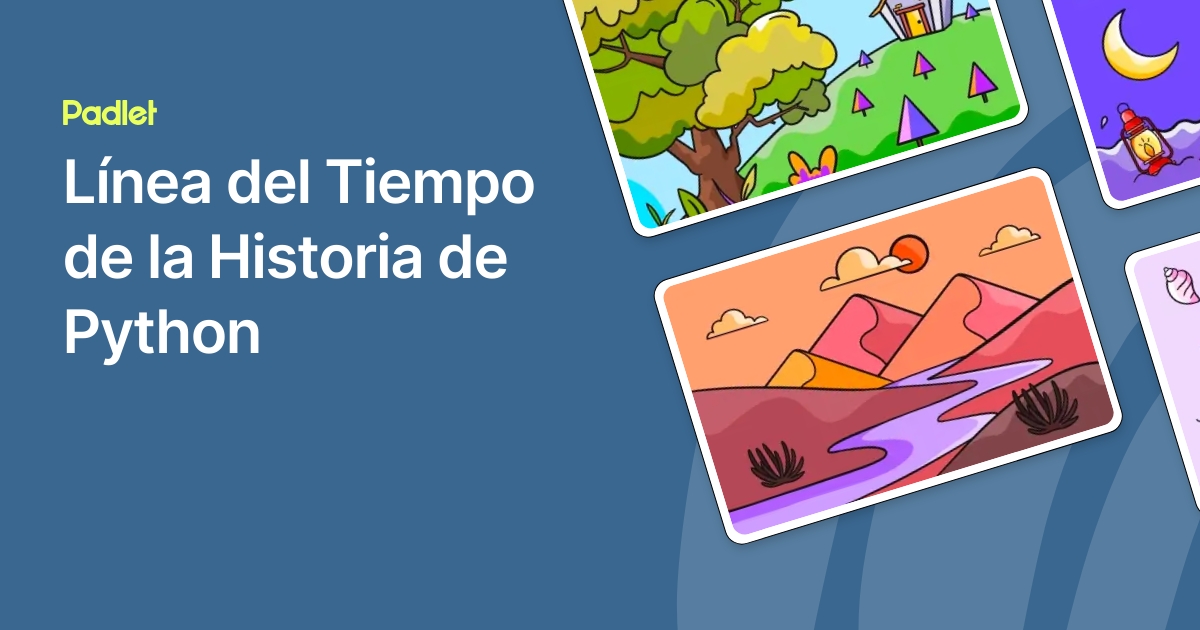 Línea del Tiempo de la Historia de Python
