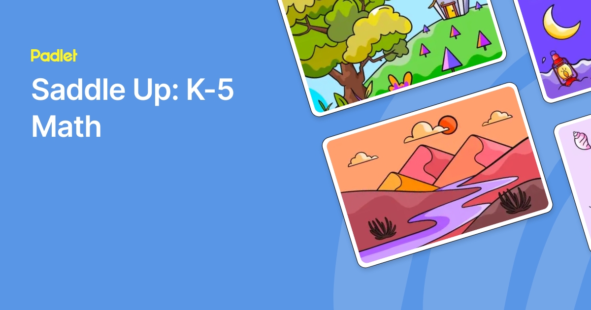 Saddle Up: K-5 Math