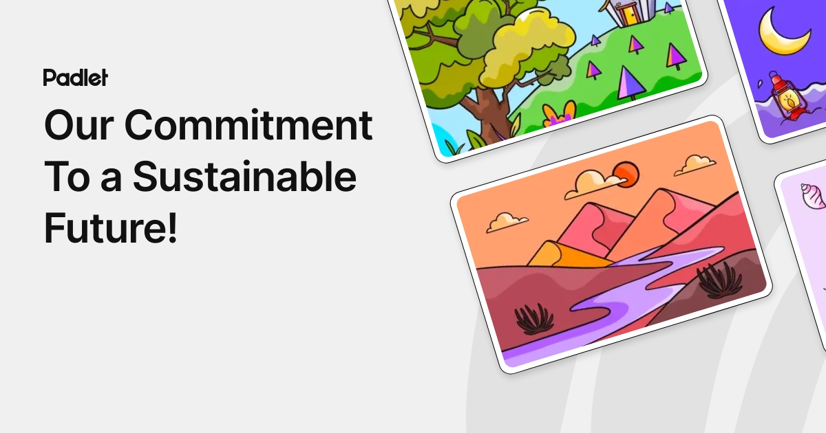 Our Commitment To a Sustainable Future!