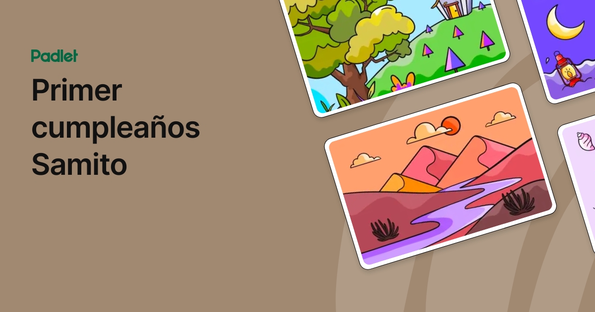 Primer cumpleaños Samito