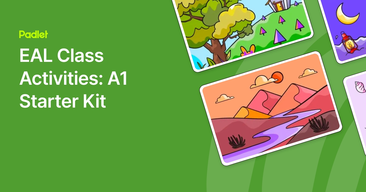 EAL Class Activities: A1 Starter Kit