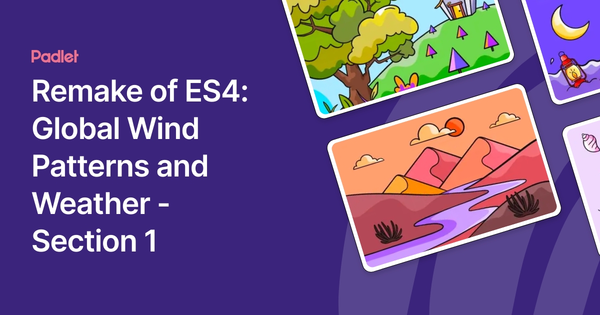Remake of ES4: Global Wind Patterns and Weather - Section 1