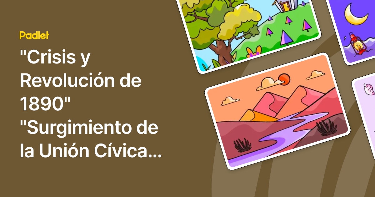 "Crisis y Revolución de 1890" "Surgimiento de la Unión Cívica Radical