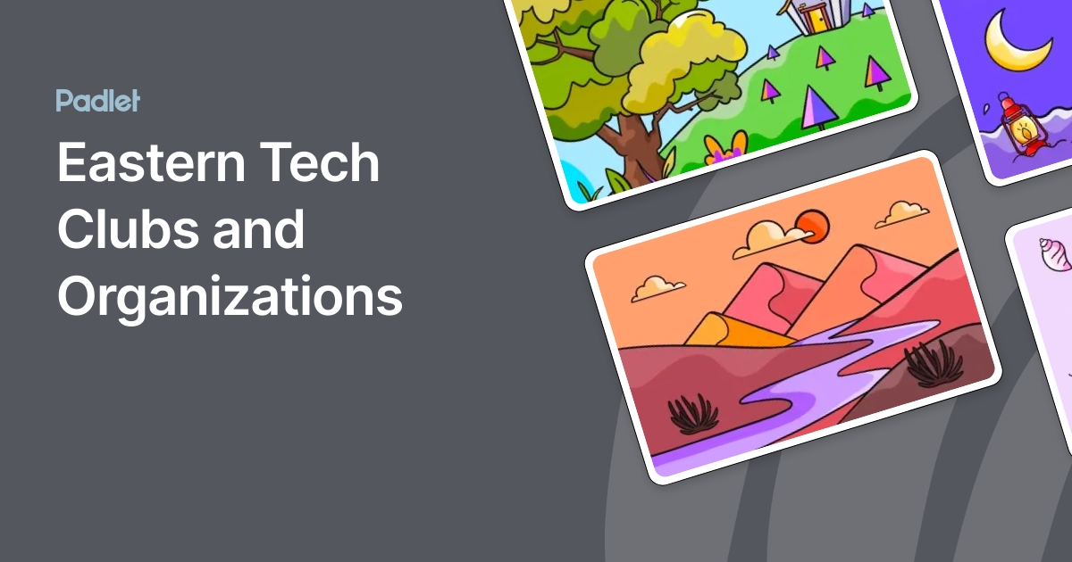 Eastern Tech Clubs and Organizations