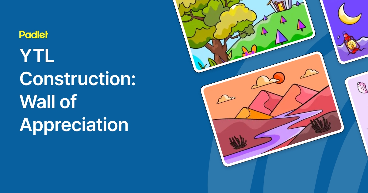 YTL Construction: Wall of Appreciation