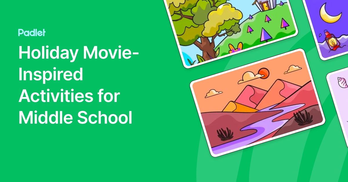 Holiday Movie-Inspired Activities for Middle School