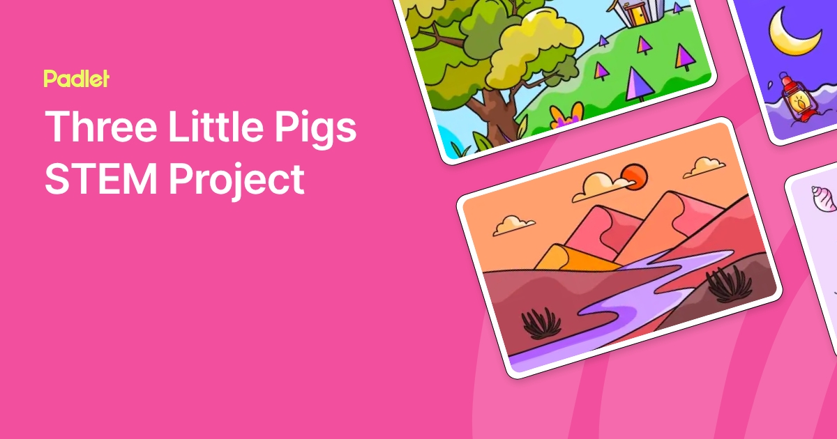 Three Little Pigs STEM Project
