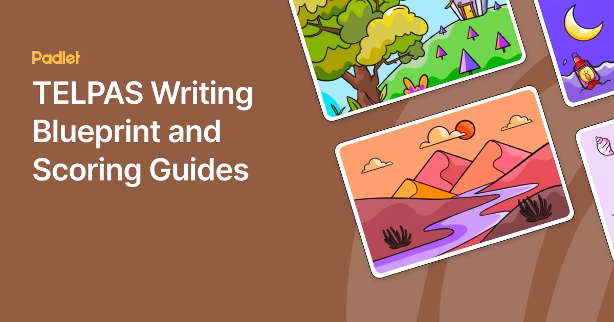 TELPAS Writing Blueprint and Scoring Guides