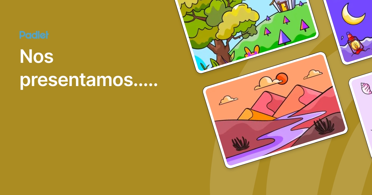 Nos presentamos.....