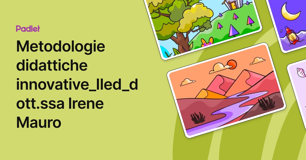 Metodologie didattiche innovative_IIed_dott.ssa Irene Mauro