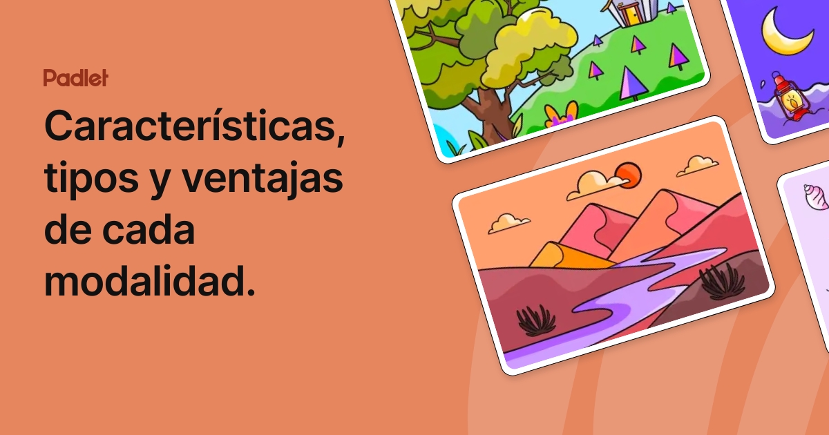 Características, tipos y ventajas de cada modalidad.