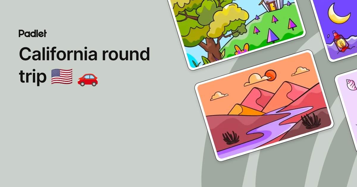 California round trip 🇺🇸 🚗