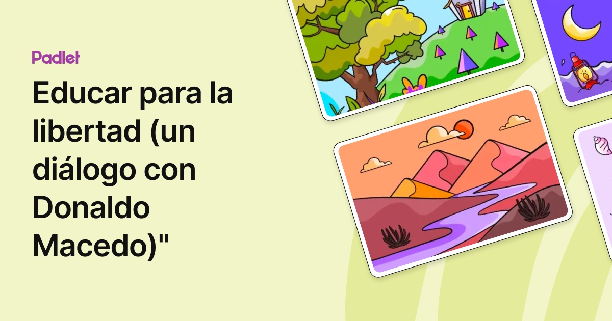 Educar para la libertad (un diálogo con Donaldo Macedo)"