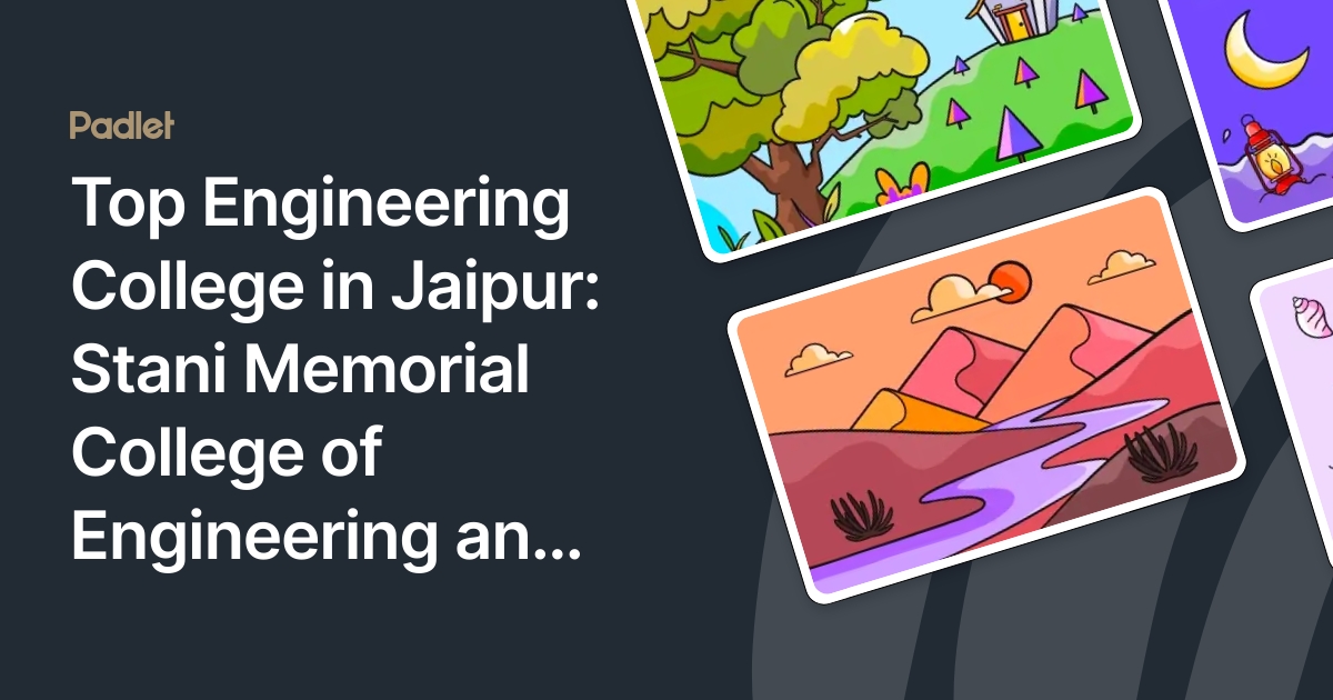 Top Engineering College in Jaipur: Stani Memorial College of ...