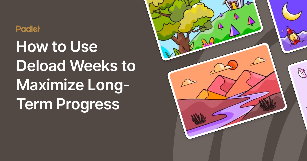 How to Use Deload Weeks to Maximize Long-Term Progress