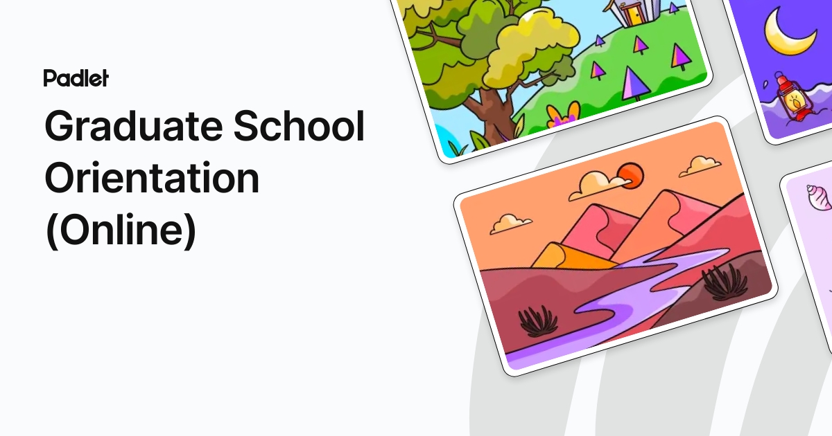 Graduate School Orientation (Online)