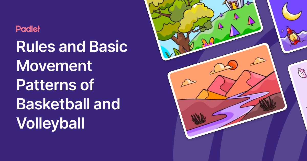 Rules and Basic Movement Patterns of Basketball and Volleyball