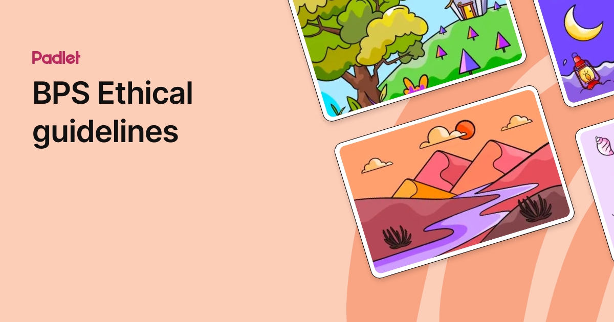 BPS Ethical guidelines