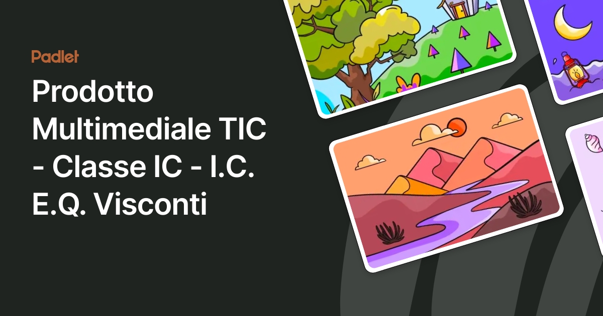 Prodotto Multimediale TIC - Classe IC - I.C. E.Q. Visconti