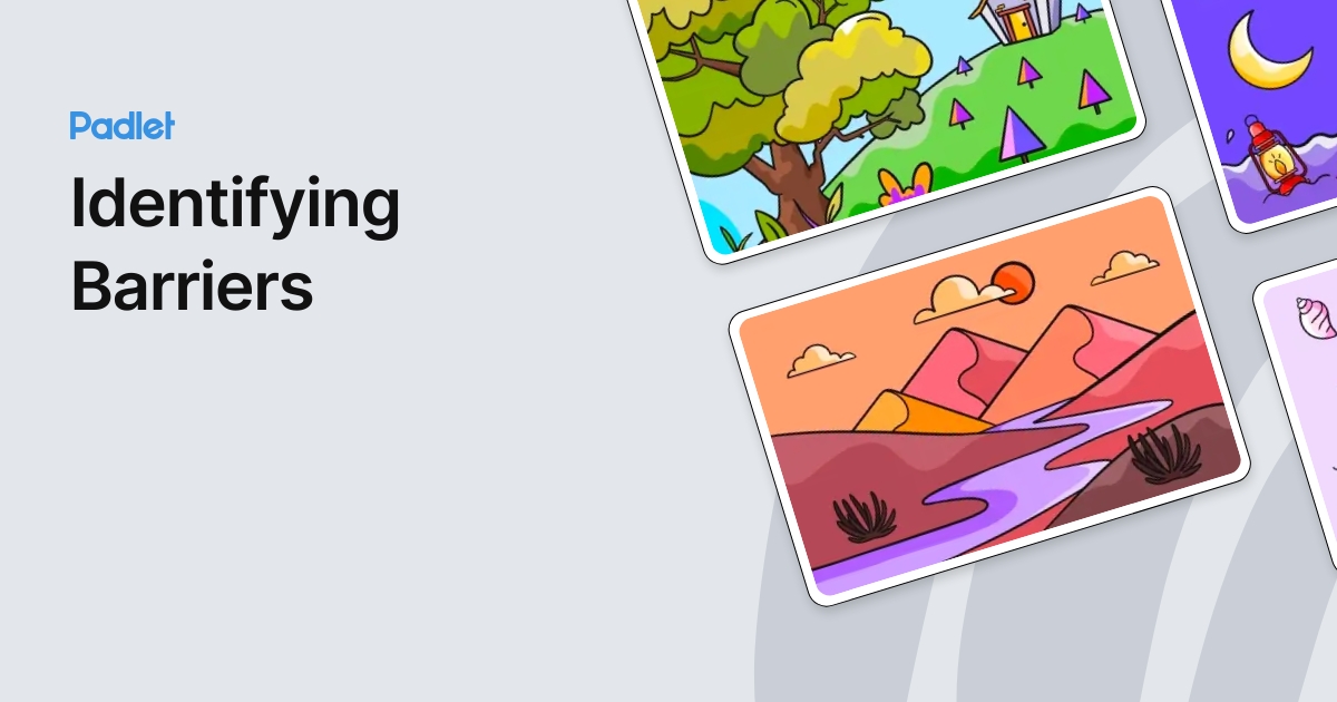 Identifying Barriers