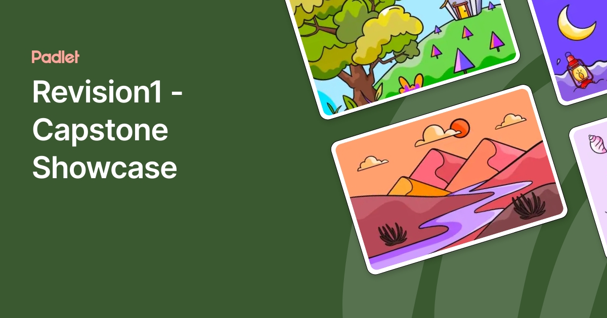 Revision1 - Capstone Showcase