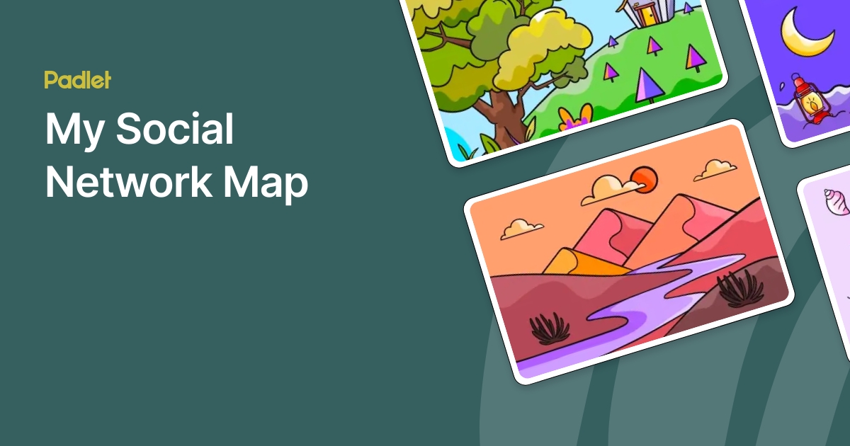 My Social Network Map