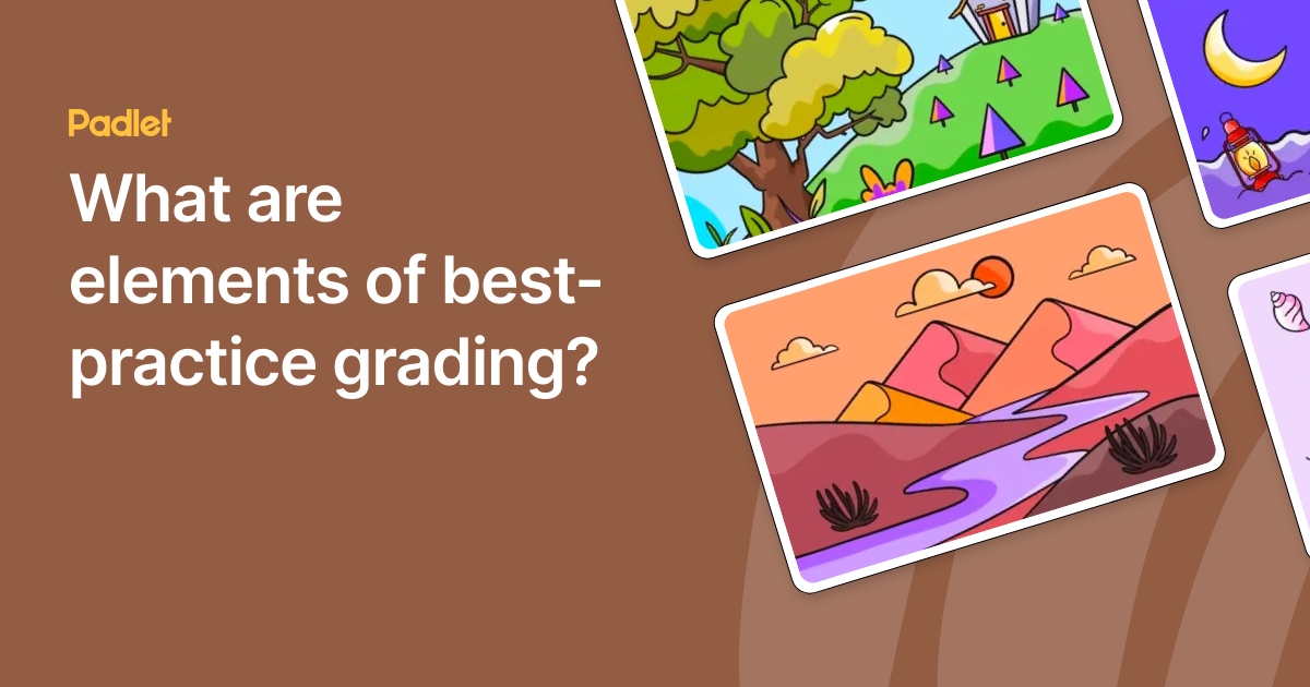 What are elements of best-practice grading?
