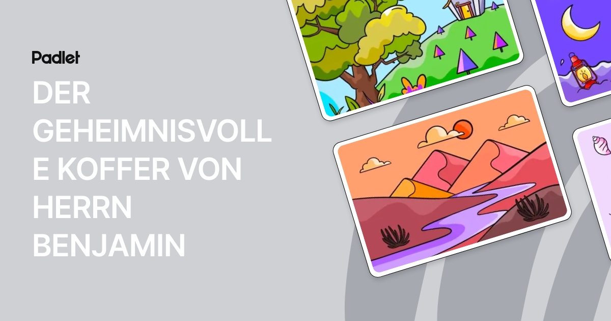 DER GEHEIMNISVOLLE KOFFER VON HERRN BENJAMIN