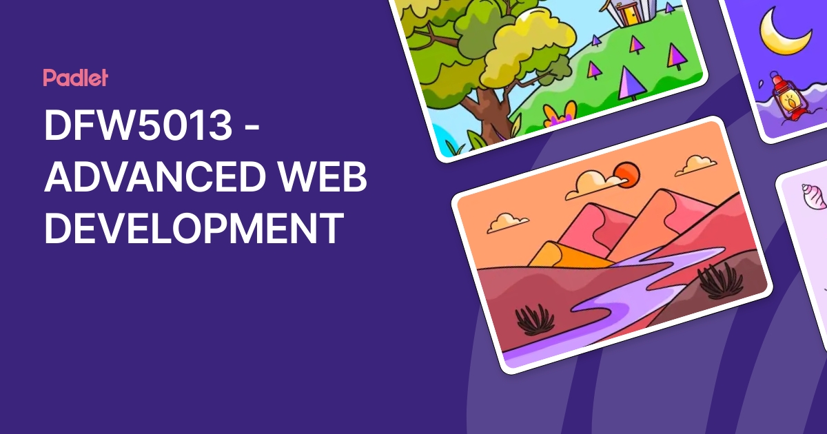 DFW5013 - ADVANCED WEB DEVELOPMENT