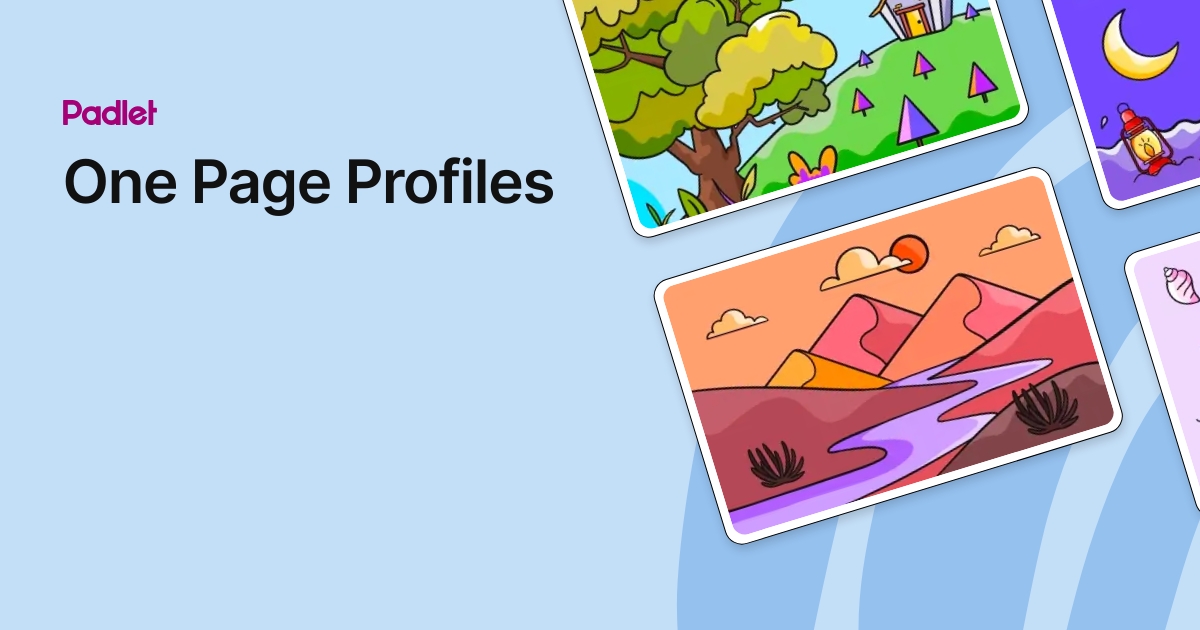 One Page Profiles