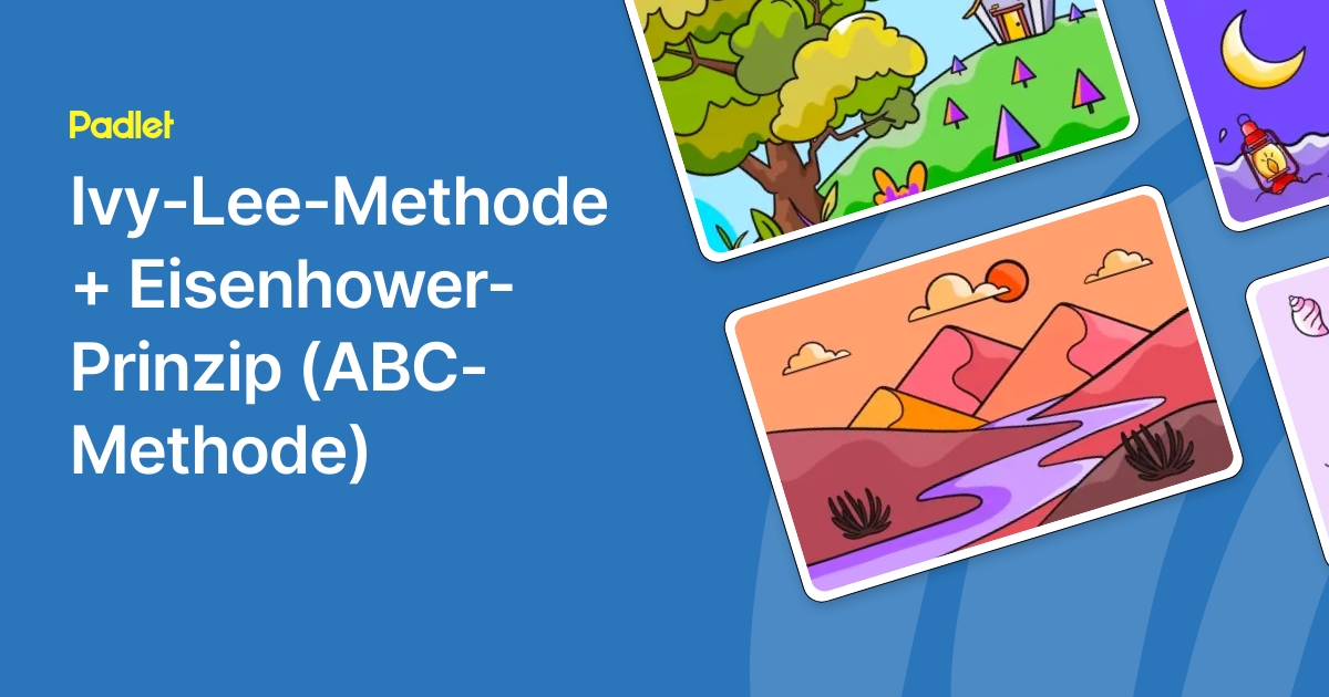 Ivy-Lee-Methode + Eisenhower-Prinzip (ABC-Methode)