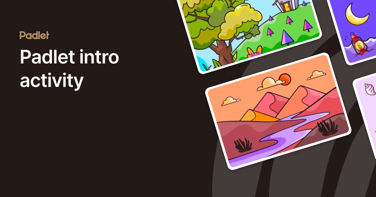 Padlet intro activity
